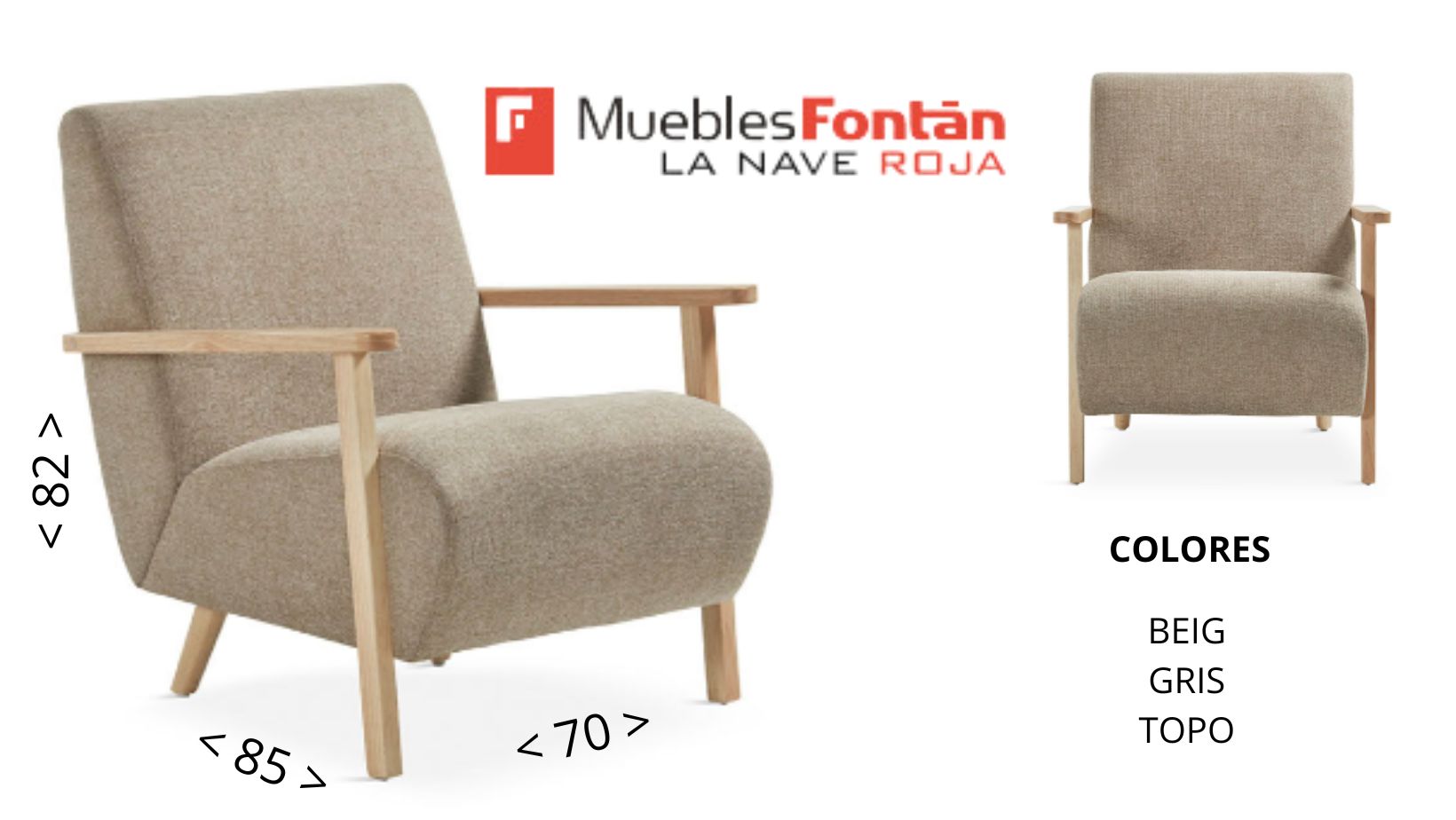 SILLONES FIJOS | Muebles Fontán