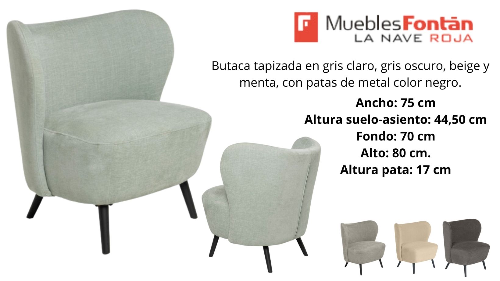 SILLONES FIJOS | Muebles Fontán